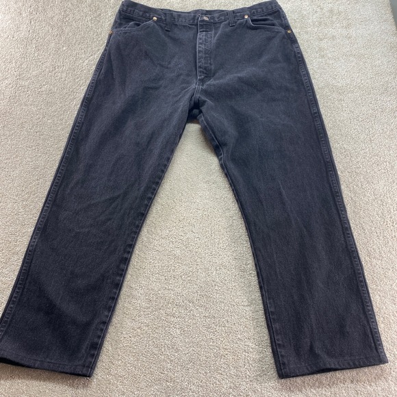 Wrangler | Jeans | Wrangler Cowboy Cut Jeans Mens 4x34 Fit 38x27 Black ...